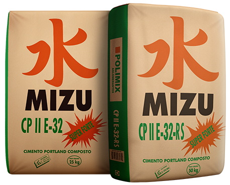 CIMENTO MIZU CP-II(50KG) - Hafe